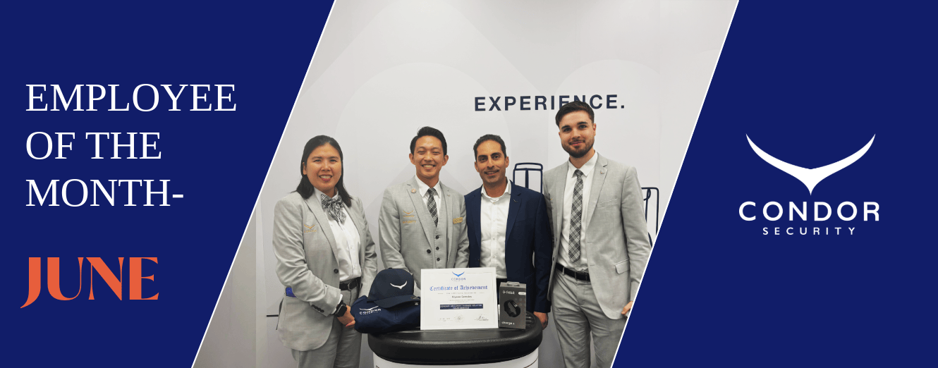 Condor Security Employee Of The Month June 2025:Ulysses Gonzales