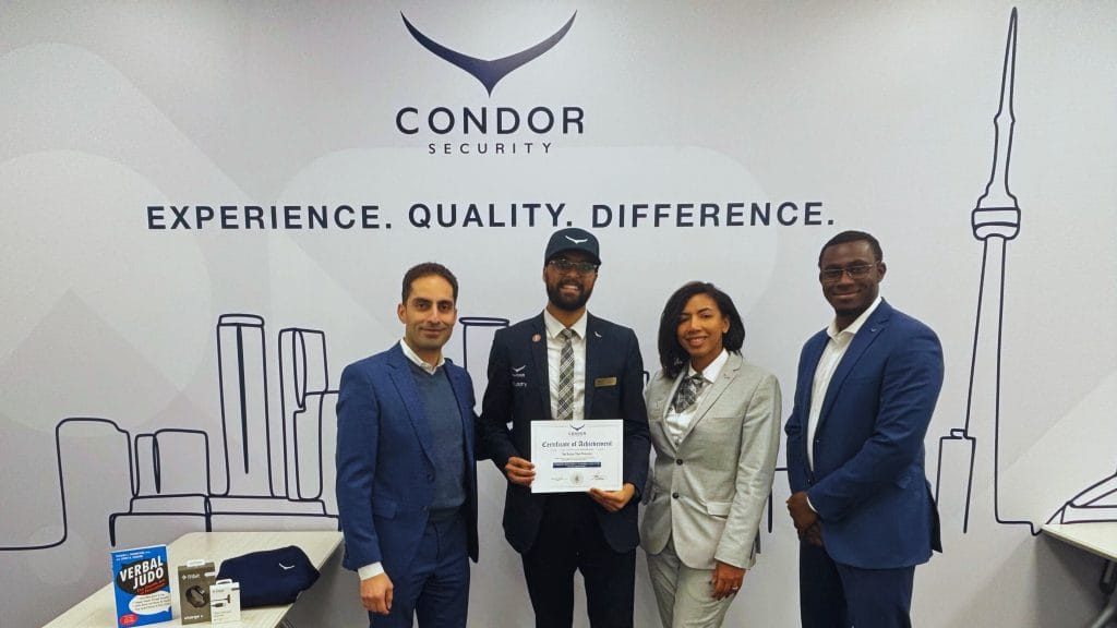 Condor Security Employee Of The Month January 2025