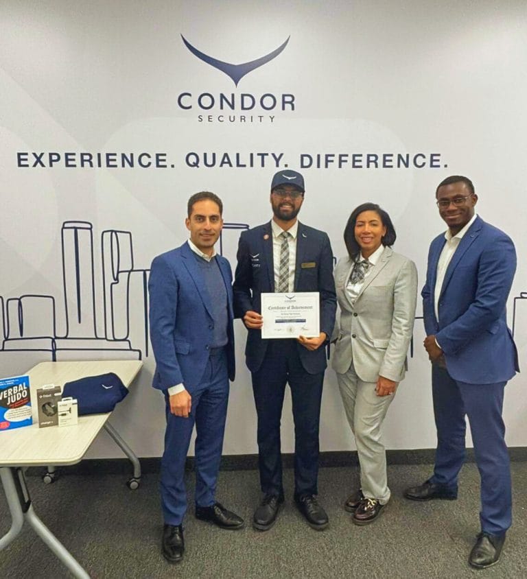 Condor Security Employee Of The Month January 2025