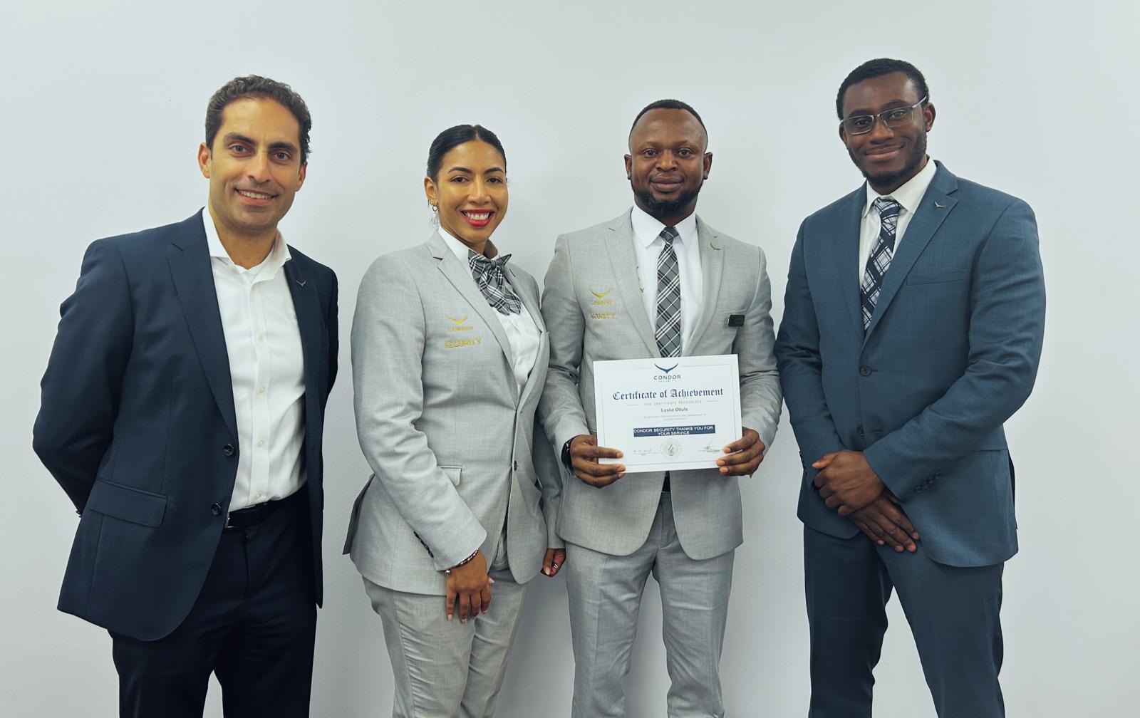 Condor Security Employee Of The Month – March 2025
