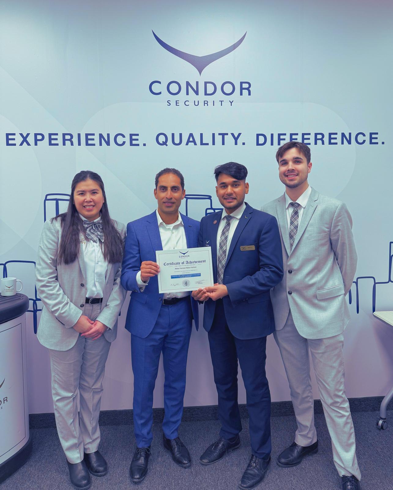 Employee Of The Month – February 2025 | Condor Security