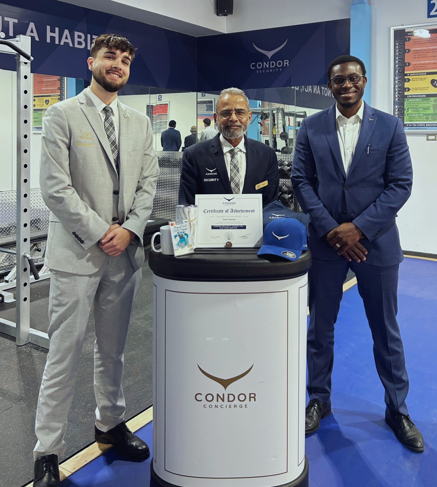 Condor Security Employee Of The Month And Heroism Award – April 2025